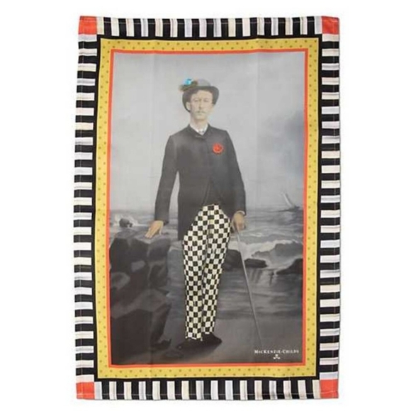 MacKenzie-Childs | Kitchen | Mackenziechilds Man With A View Dish Towel ...